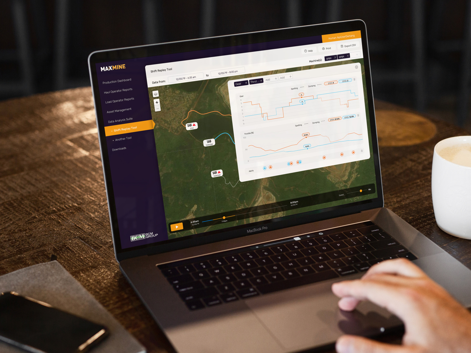 MAXMINE by CodeFish Studio on Dribbble