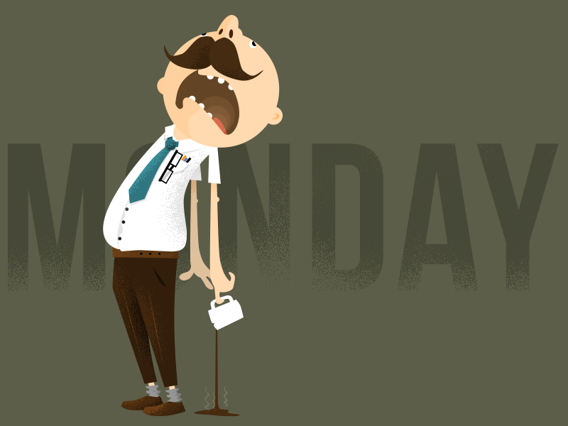 Monday by Daniel Lu on Dribbble