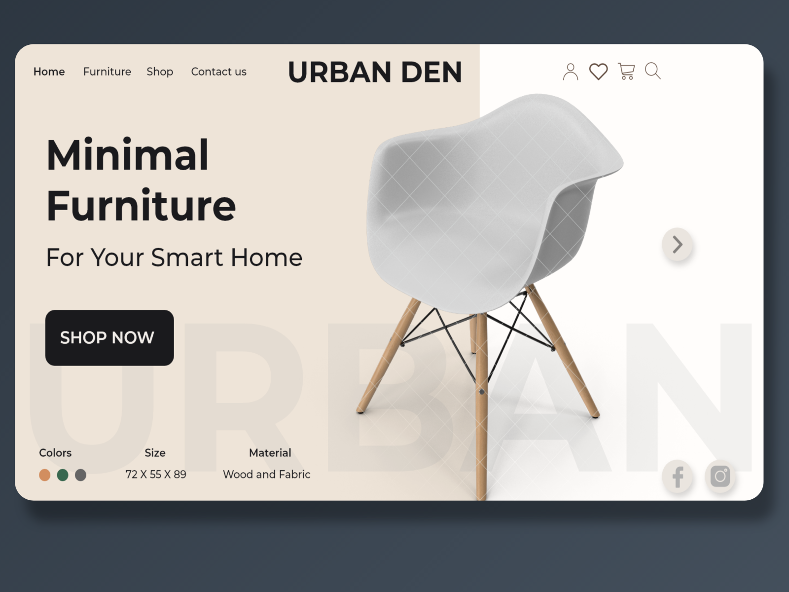 Minimalist UI Design by RitaUIUX on Dribbble