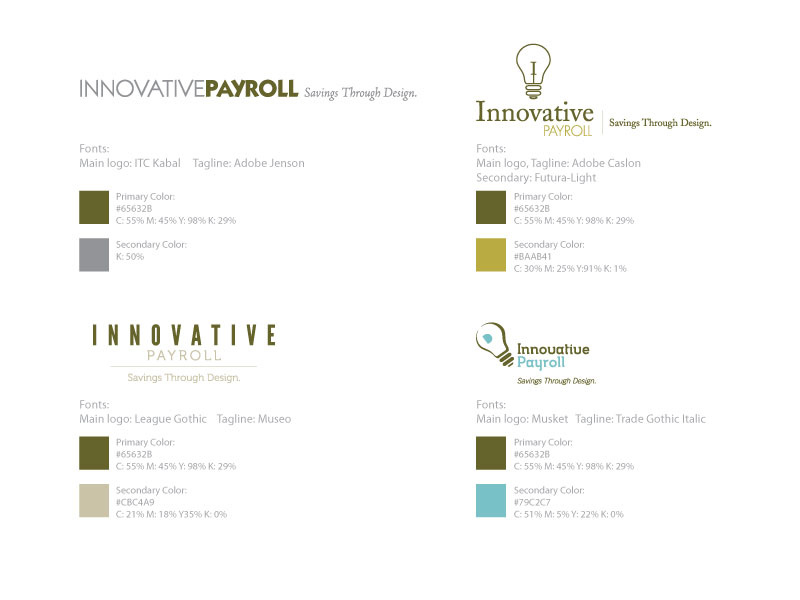 Innovative Payroll Logo by John Masulonis on Dribbble