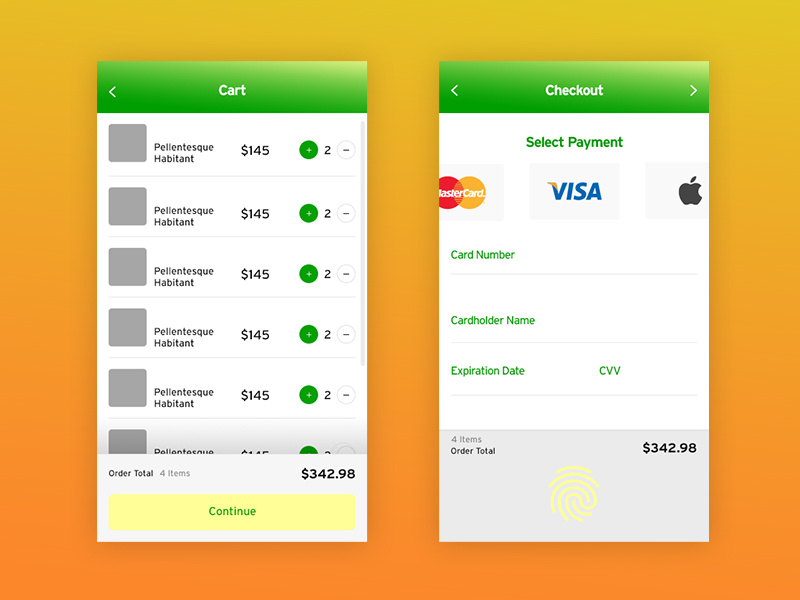 Daily002 UI Credit Card by John Masulonis on Dribbble