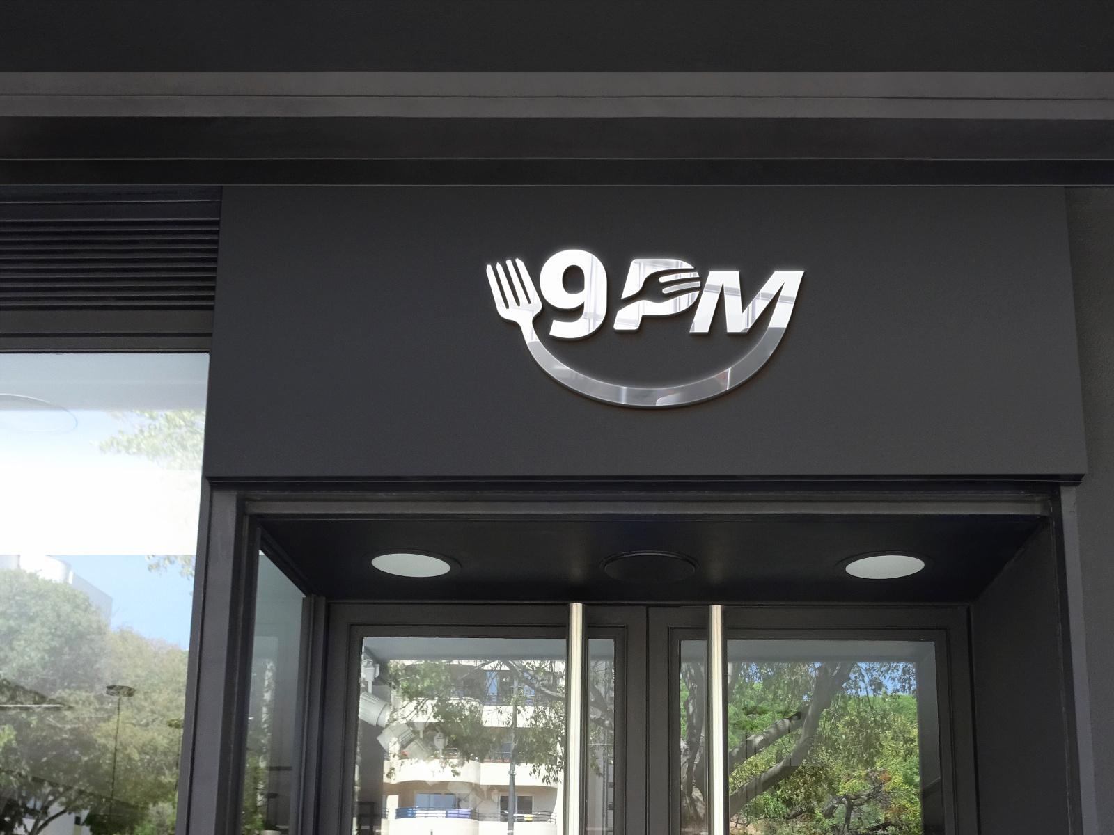 9 pm logo design by design me 31 on Dribbble