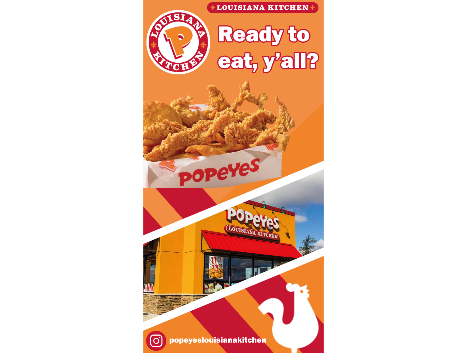 Mockup Popeyes banner by Ivan Eduardo Rangel Guerra on Dribbble