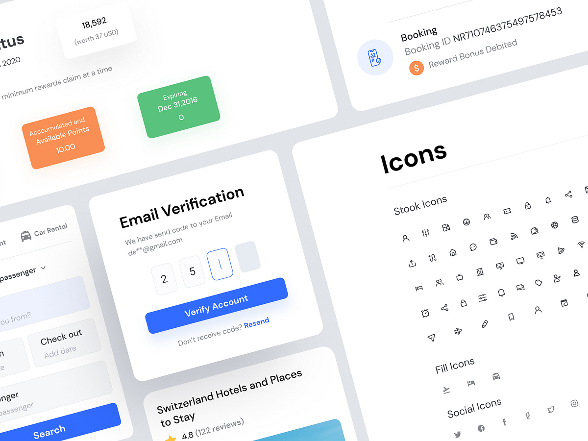 TripGuide - Booking Web App UI Kit by UIHUT - UI UX Design Agency on ...
