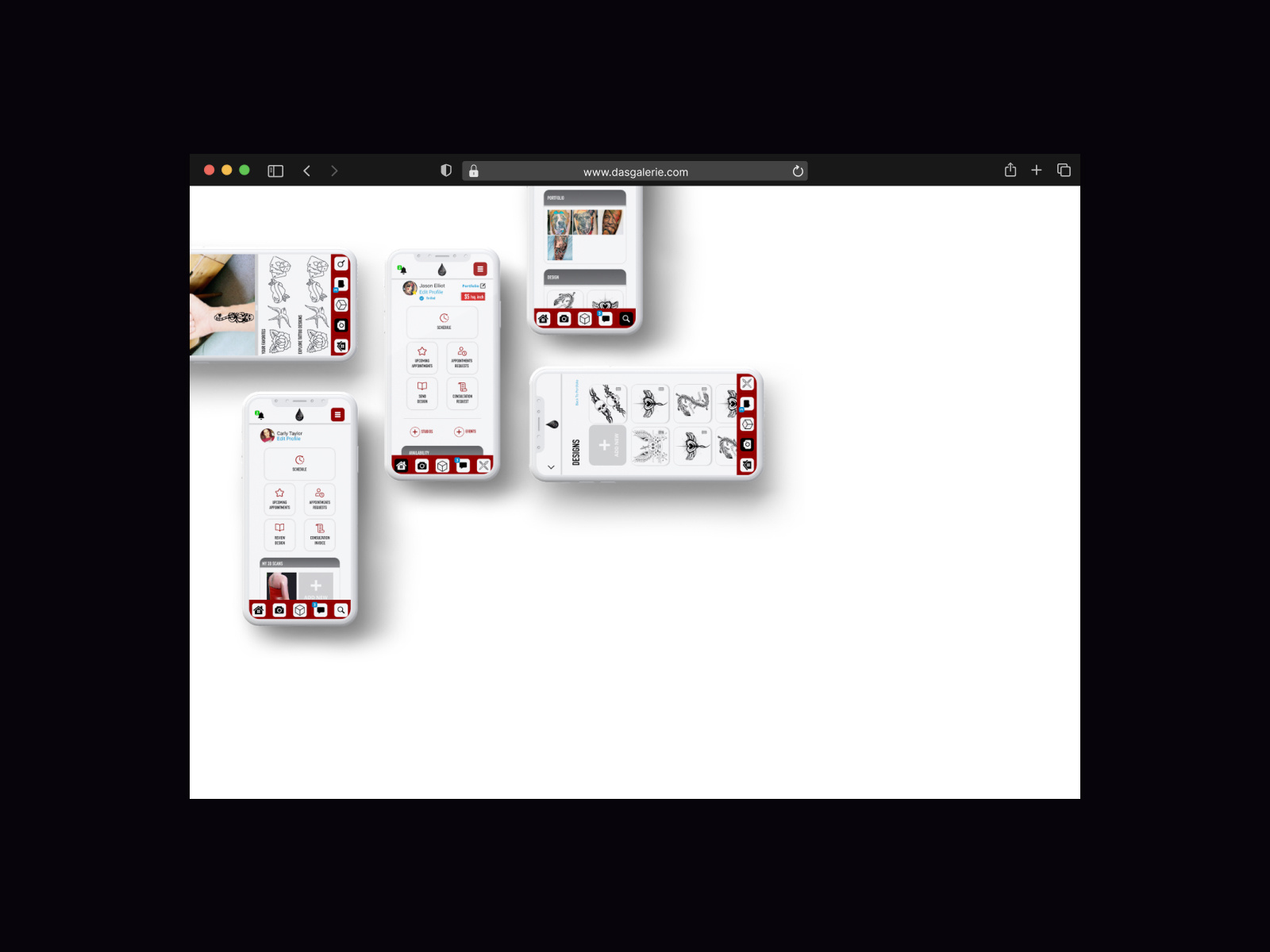 AR / 3D Technology UX/UI Design by Das Galerie on Dribbble