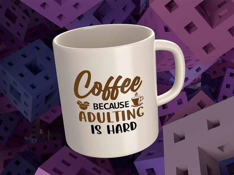 Coffee mug design by Zamilgd50 on Dribbble