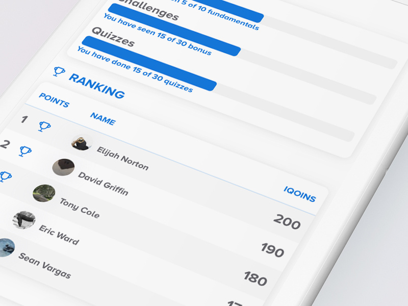 Status Screen by César Chávez on Dribbble