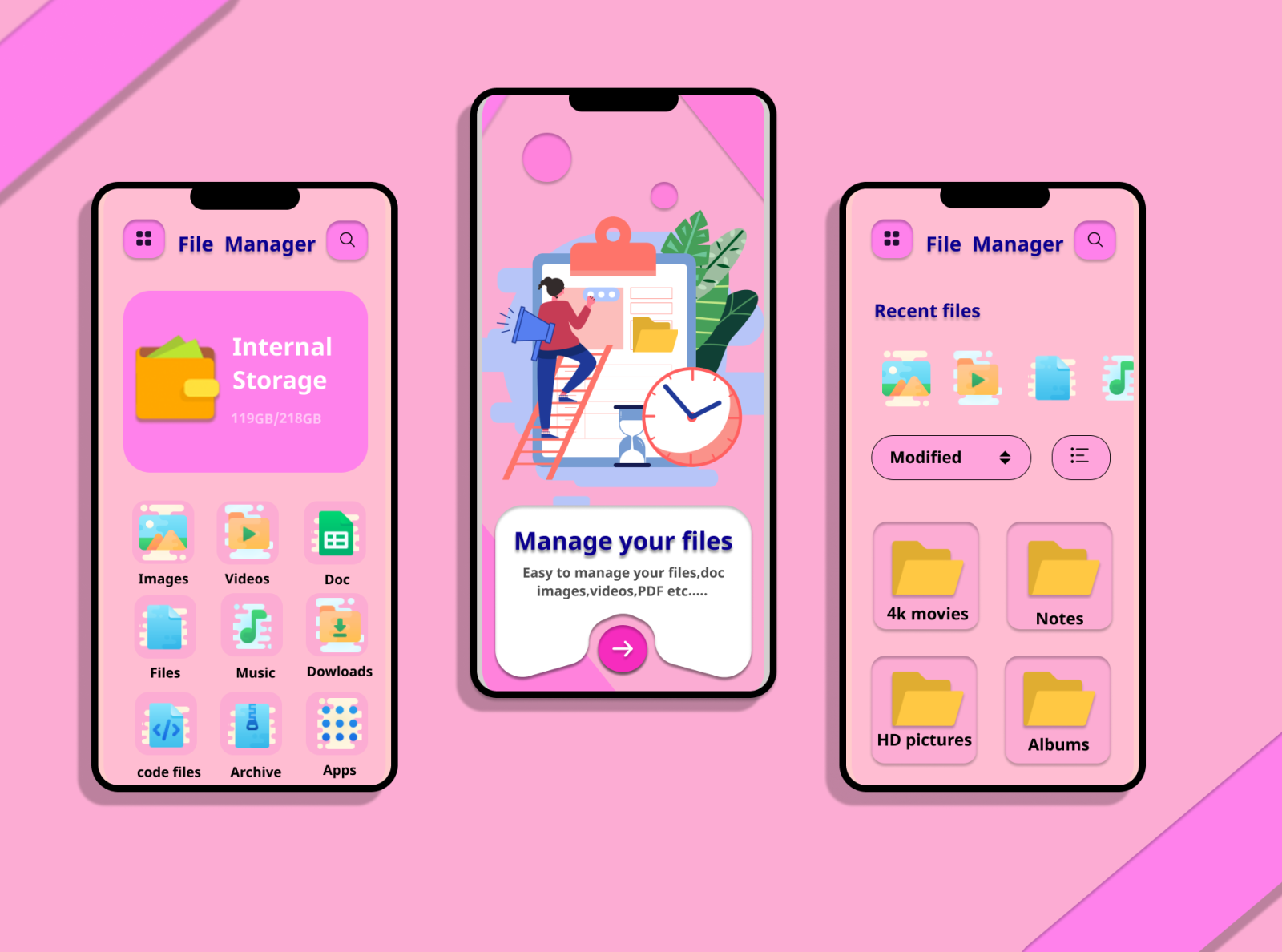 File Management App Ui By SG ui ux On Dribbble
