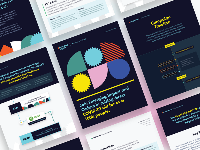 Int’l Aid - Print Collateral by Jon Lewis on Dribbble