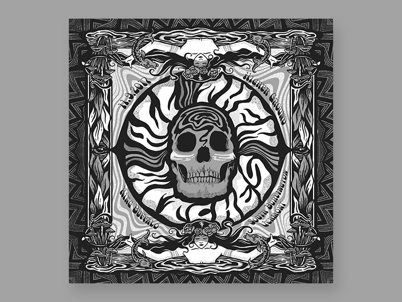 All Them Witches Poster By Dylan Fant On Dribbble