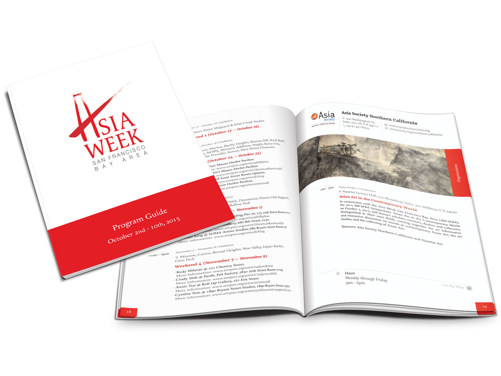 Event Program Guide Brochure, 58 pages by Sergey Martinov on Dribbble