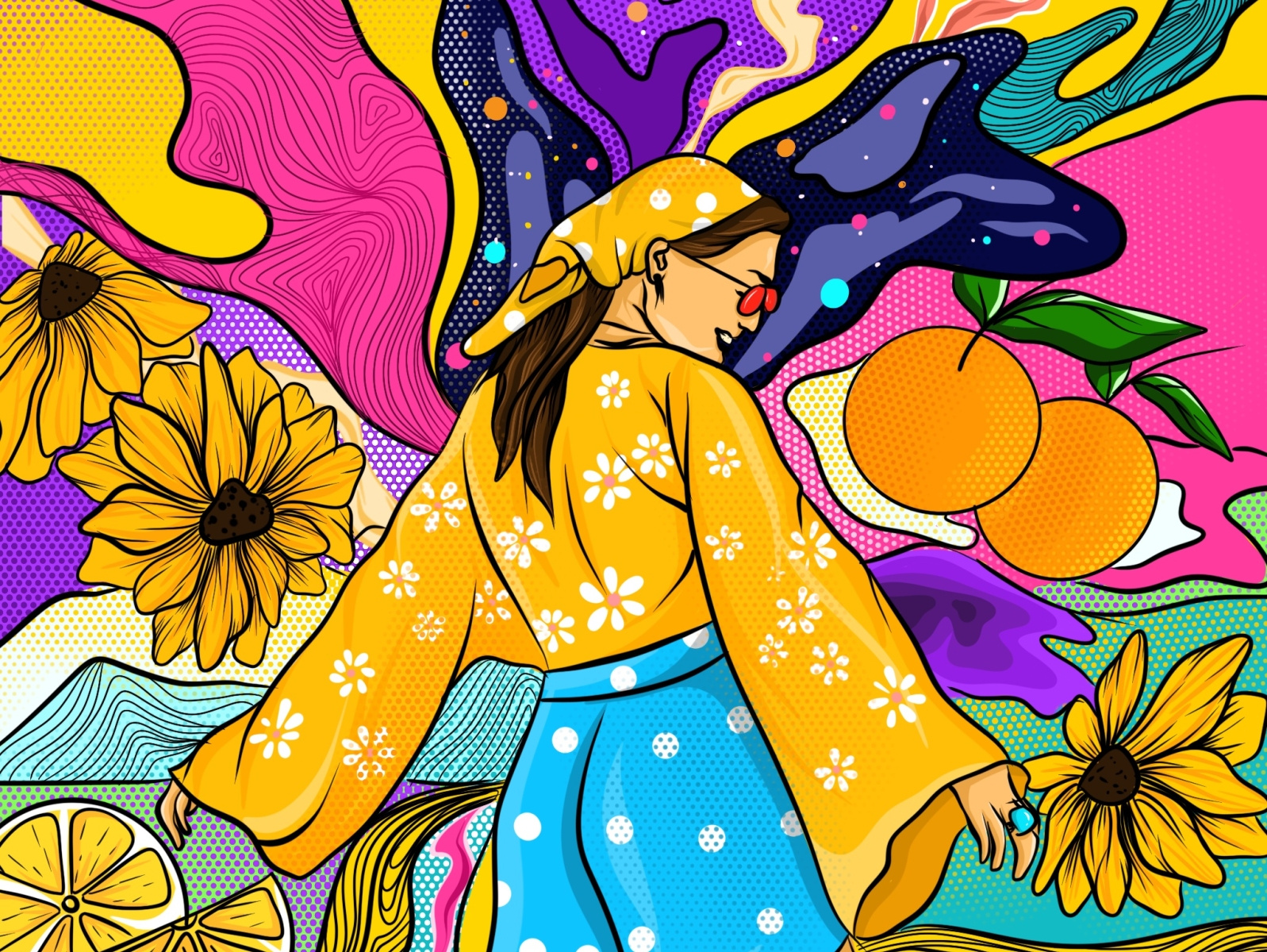 Illustration For Fanta Packaging by Jayshree on Dribbble