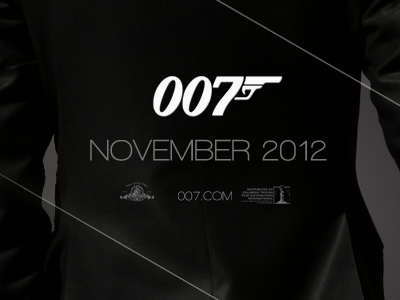 007 Concept poster by luke chard on Dribbble