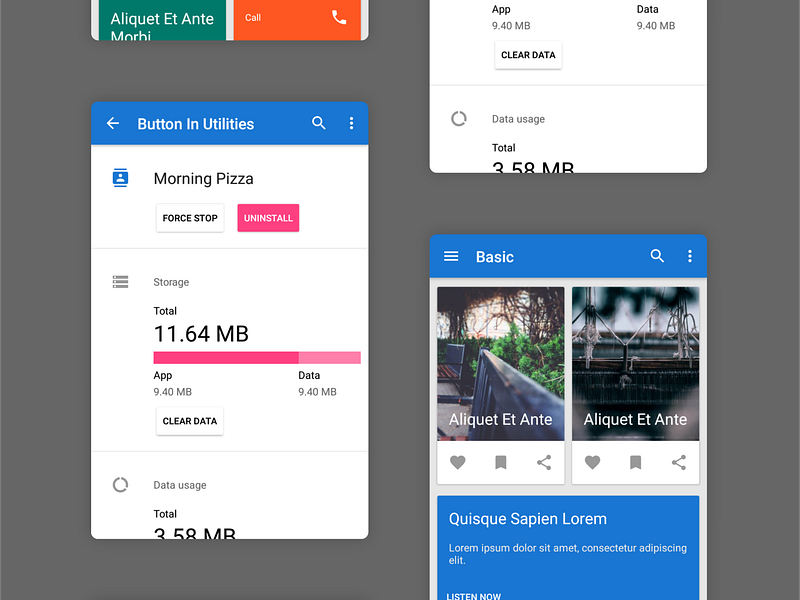 Cardview designs, themes, templates and downloadable graphic elements ...