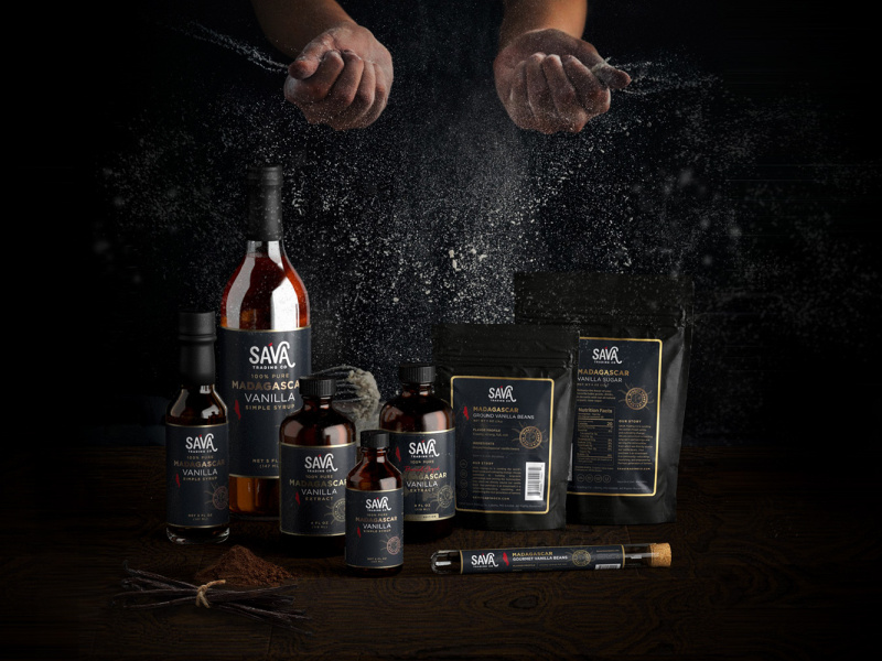 SAVA Trading Co | Madagascar Vanilla | Logo & Packaging Design by ...