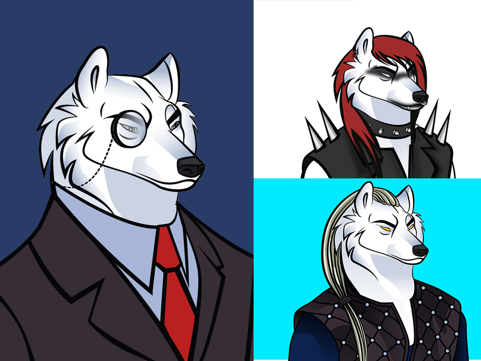 Wolves NFT by Benson Ronald on Dribbble