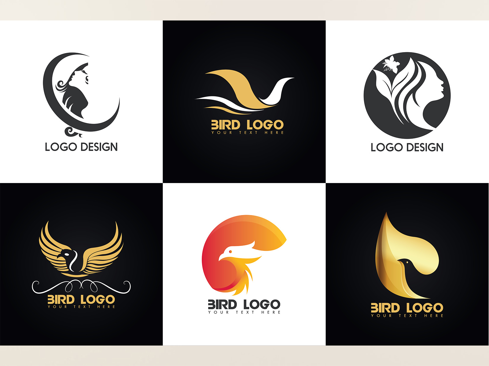 Minimalist Logo Design by Razib Hasan Himel on Dribbble