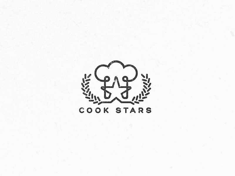 Cook Stars logo by Fybe:one on Dribbble