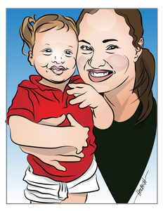 Cartoon Portrait Style 1 by Walter Viscosi on Dribbble