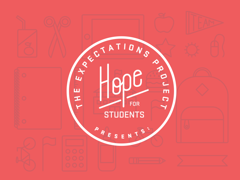 Hope For Students logo by Patricio Juarez for FiveStone on Dribbble