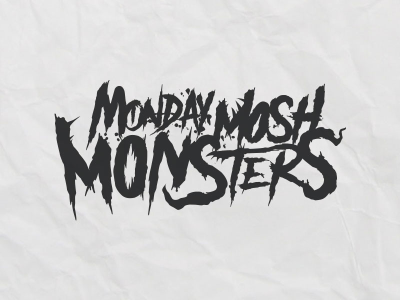 Monday Mosh Monsters Logo by Adam Cutler on Dribbble