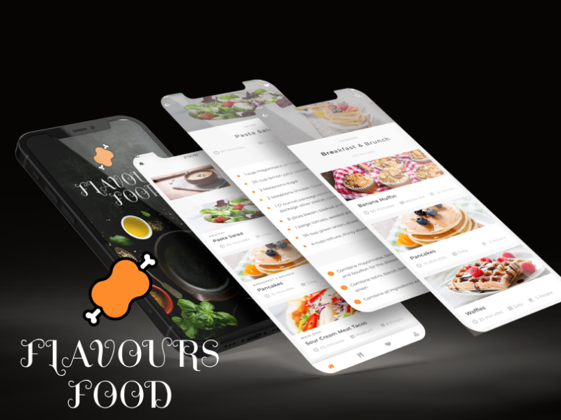 Cover Flavour foods by Muhammad Ali on Dribbble