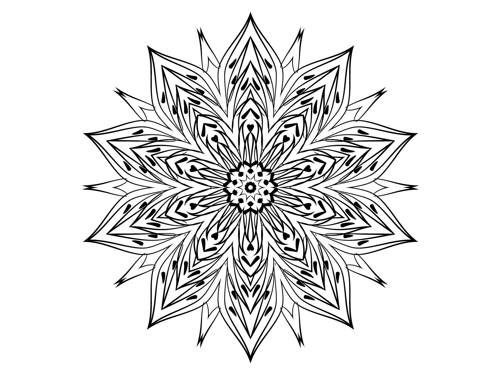 Basic Mandala by Abid Ali on Dribbble