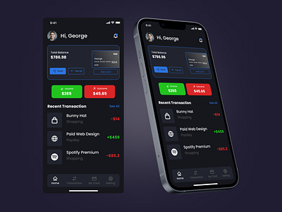 Digital Wallet - UI Mobile App Design by Anggy Ferdiawan on Dribbble