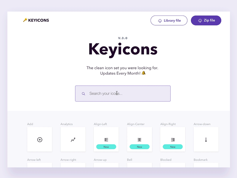 Keyicons - V3 by nodos on Dribbble