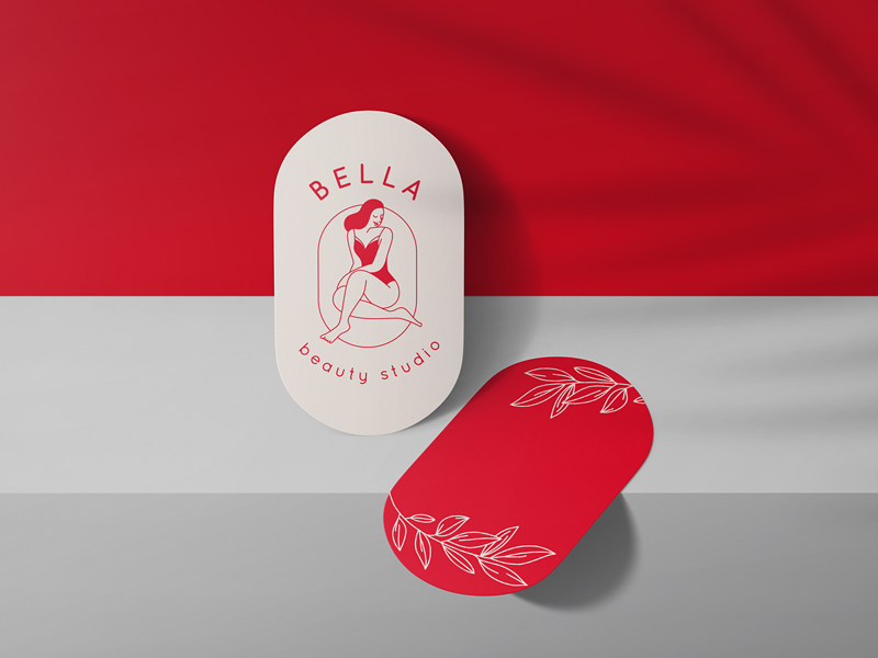 Rounded Corners Stickers / Cards Mock-Ups Vol.1 by Kheathrow Graphics ...