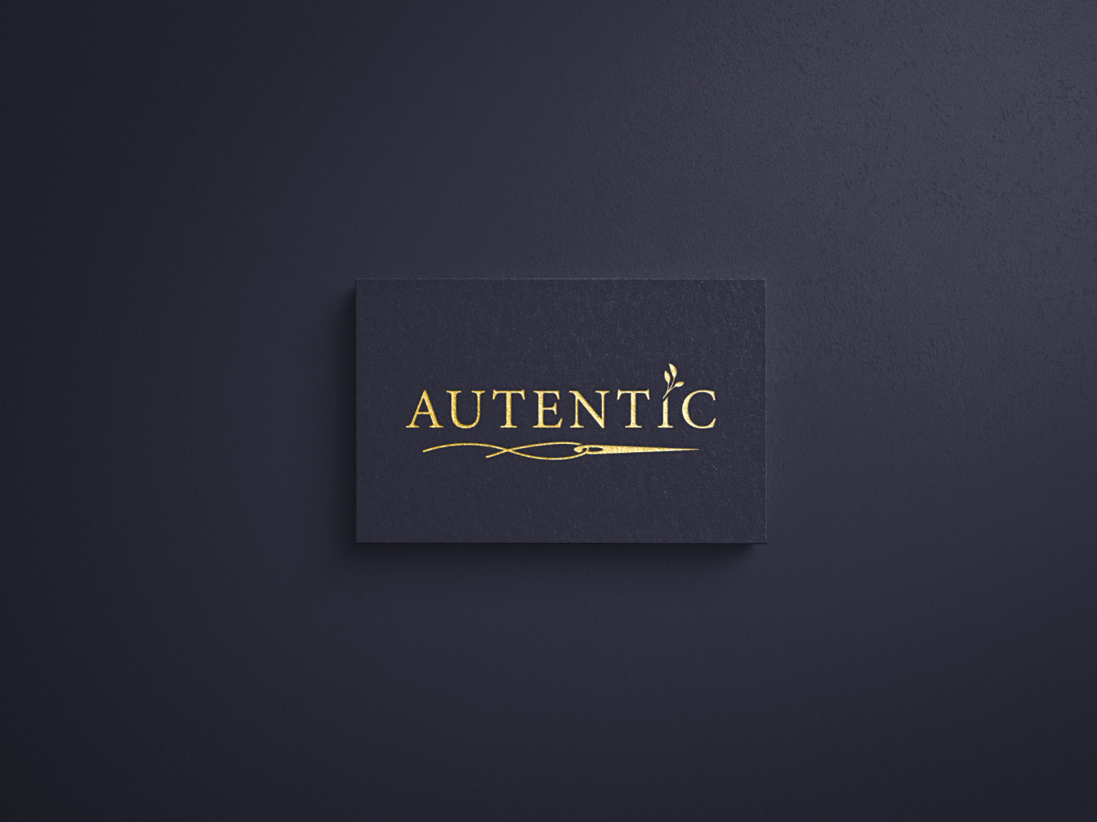 Autentic - Typography Logo by Tudorache Alexandru on Dribbble
