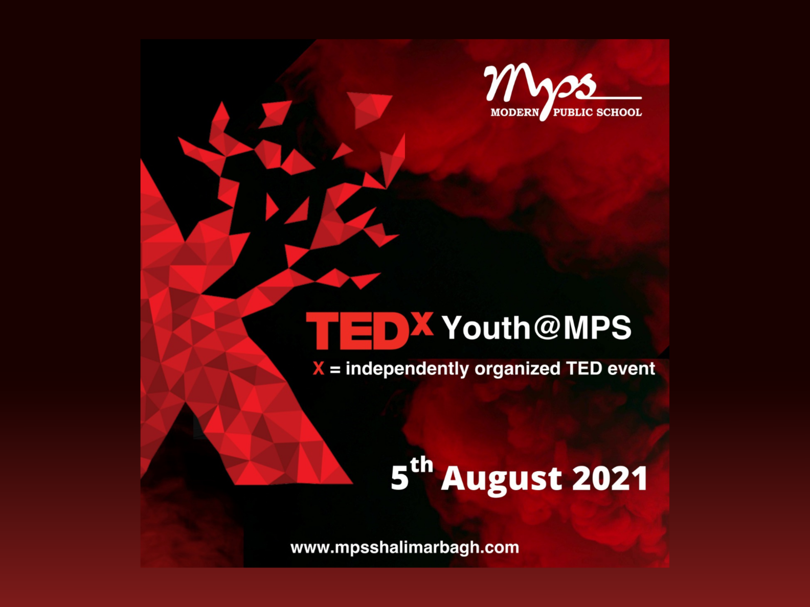 TEDx Instagram Post by Design_o_cracy on Dribbble