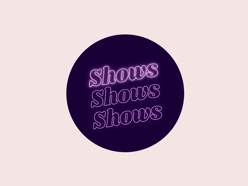 Shows Shows Shows! Animation by Amanda Williams on Dribbble