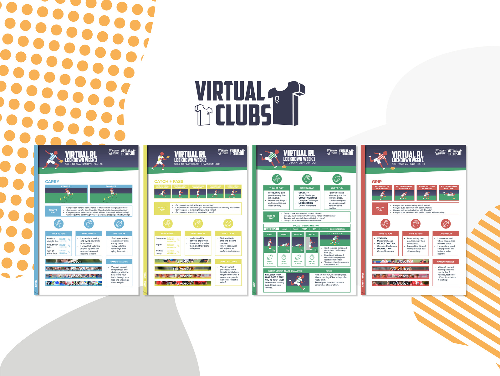Virtual Clubs by Molly on Dribbble