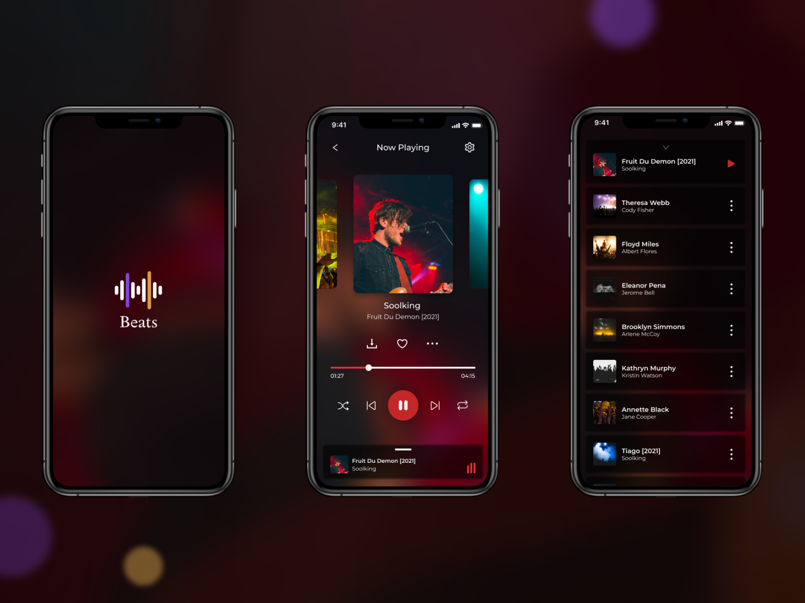Music App by Sourav Mahapatra on Dribbble