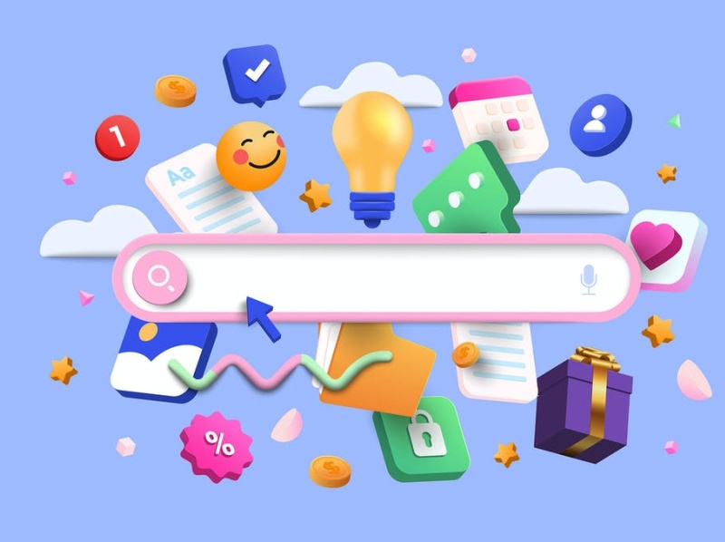 Minimal abstract background for online shopping by Steisi Vogli on Dribbble
