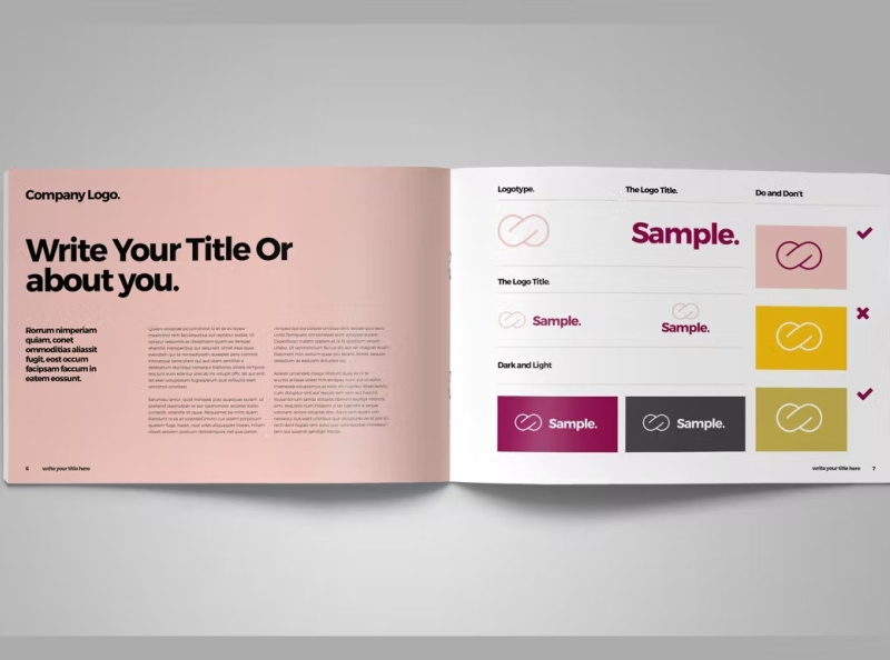 Brand Guidelines by Instagram Templates on Dribbble