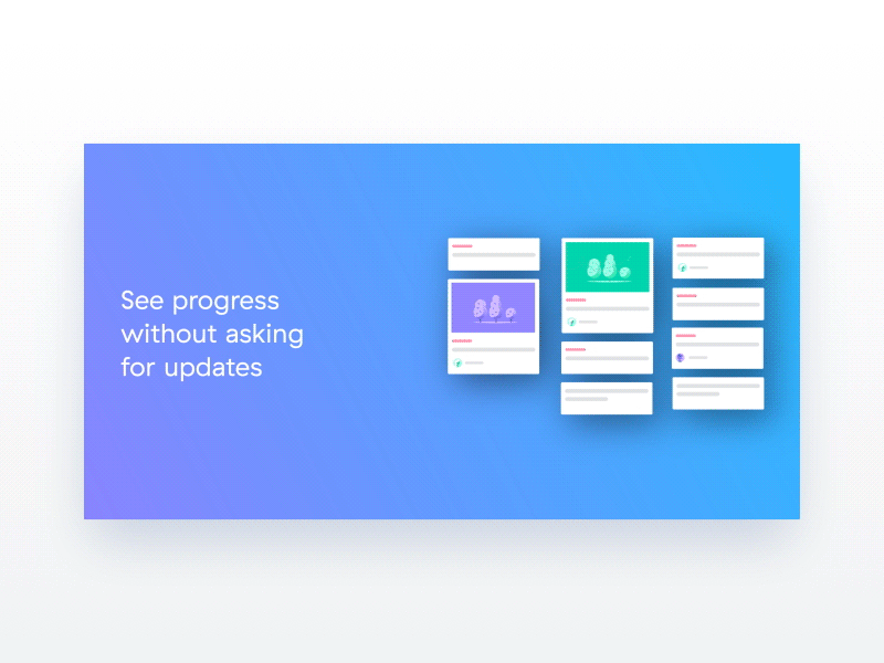 See progress by Greg Elzerman for Asana on Dribbble