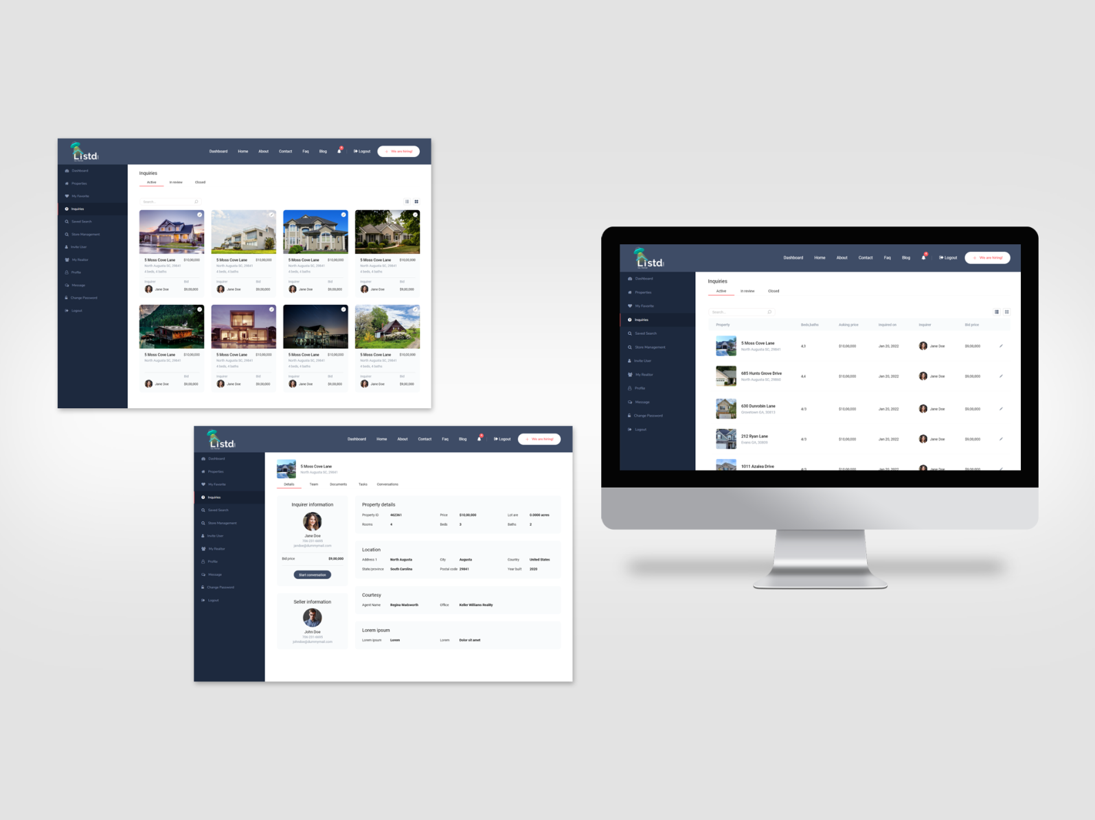 Listd by Vikrant Manhas on Dribbble