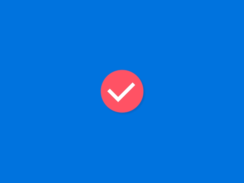 Checkmark animation by Ana Rumenović | Dribbble