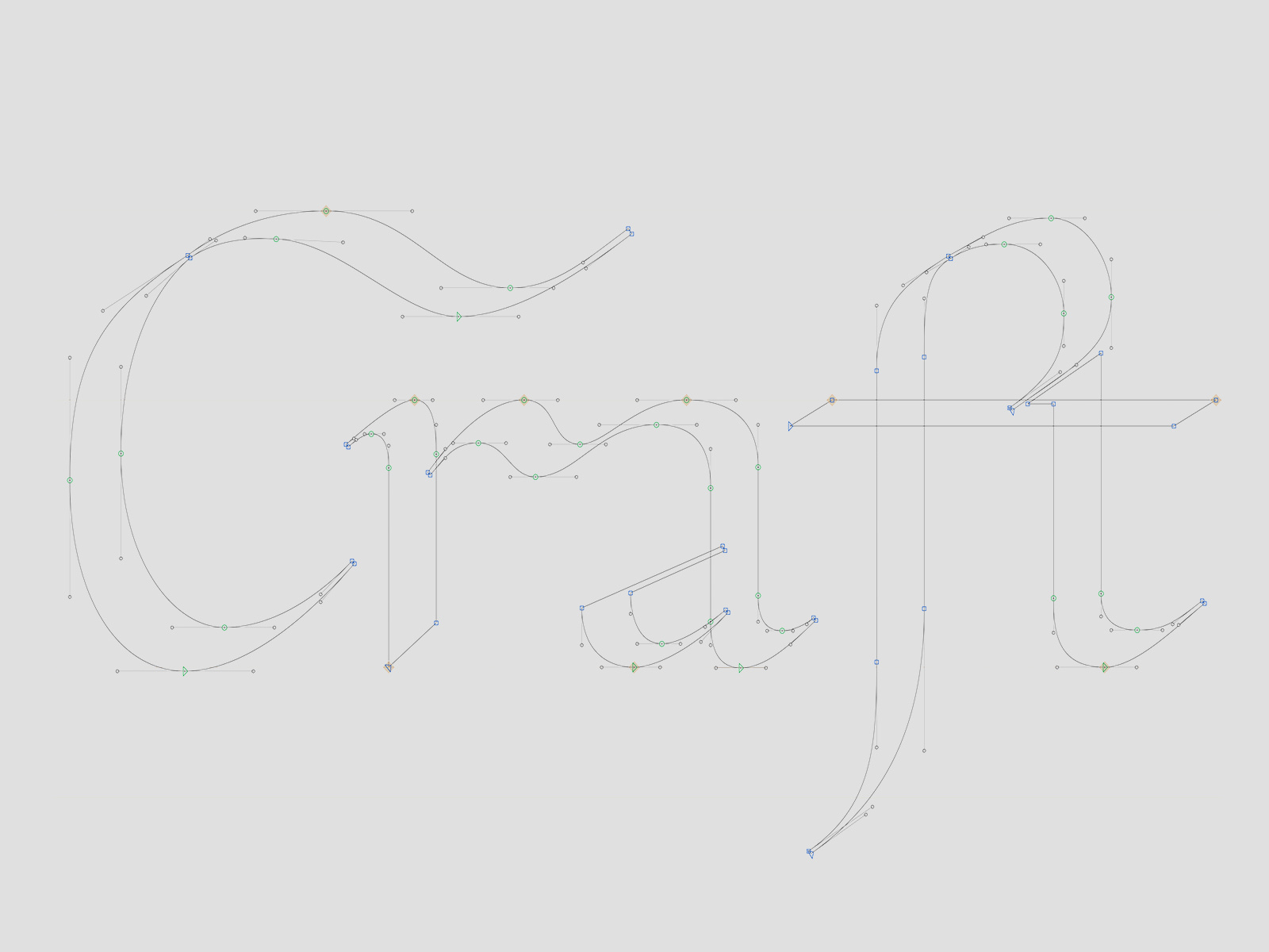 Craft Lettering Vectors by Jacob Morrison on Dribbble