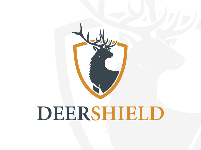 Deer Shield Logo Template by Alex Broekhuizen on Dribbble