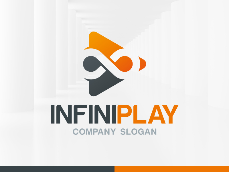 Infinity Play Logo Template by Alex Broekhuizen on Dribbble