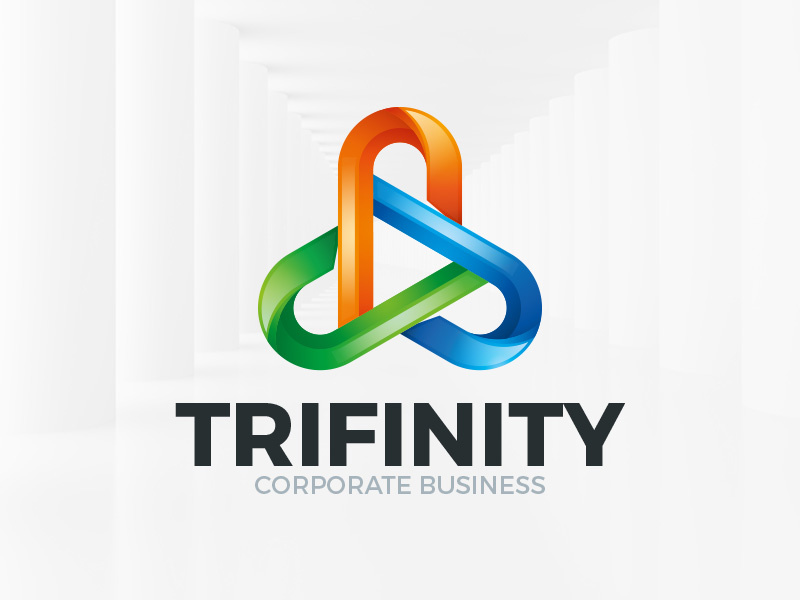 Triple Infinity Logo Template by Alex Broekhuizen on Dribbble
