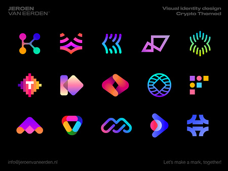 Crypto Logos - Available from Portfolio 🛒⁣⁣ ⁣⁣⁣⁣⁣ by Jeroen van Eerden ...