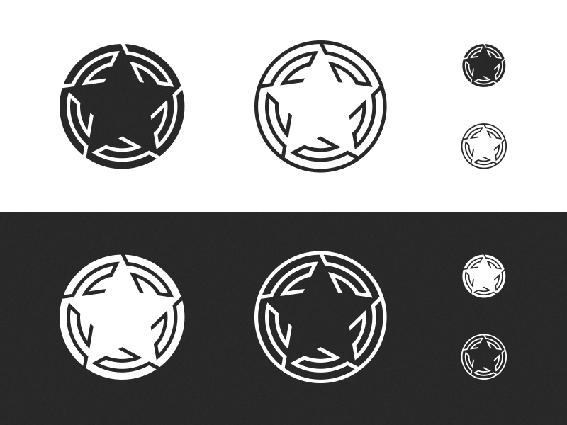 Star Symbol. by Jeroen van Eerden on Dribbble