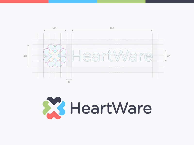 Heartware Identity by Jeroen van Eerden on Dribbble