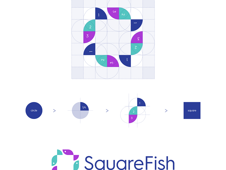 Square Fish by Jeroen van Eerden on Dribbble