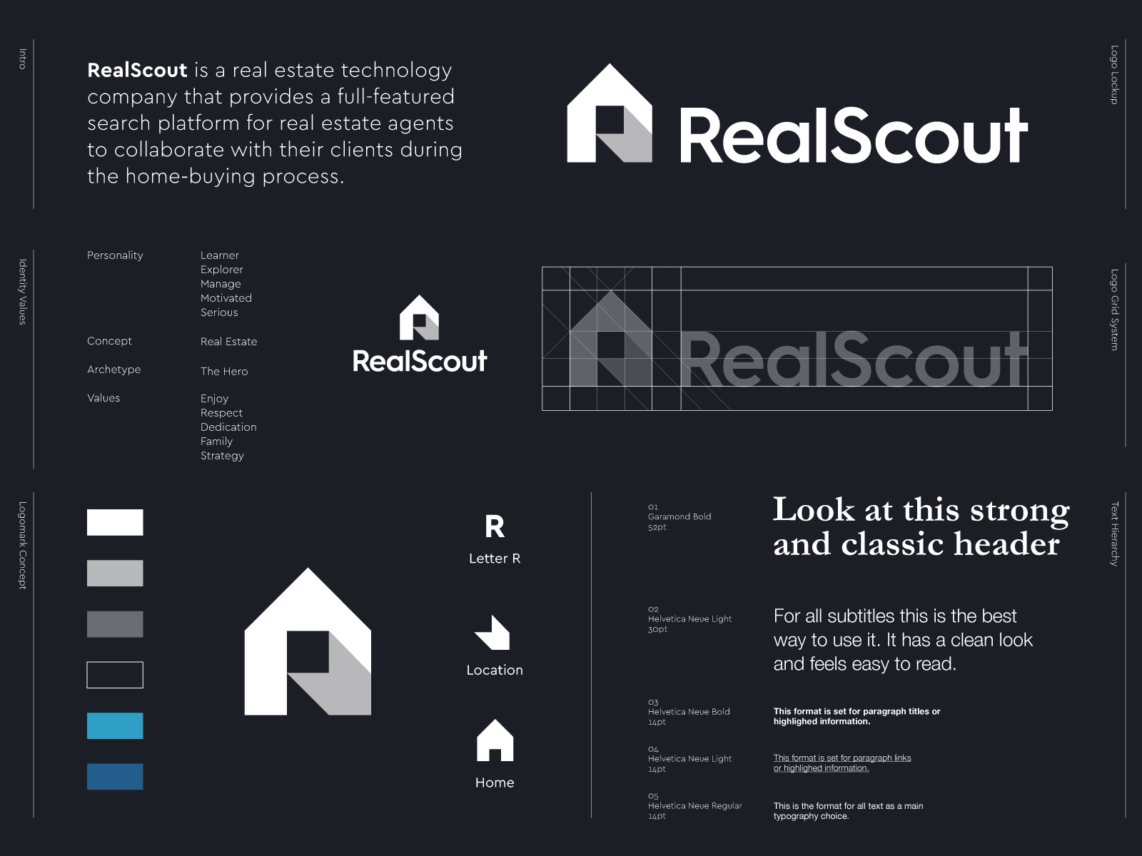 RealScout - Logo Redesign 🏠 by Jeroen van Eerden on Dribbble