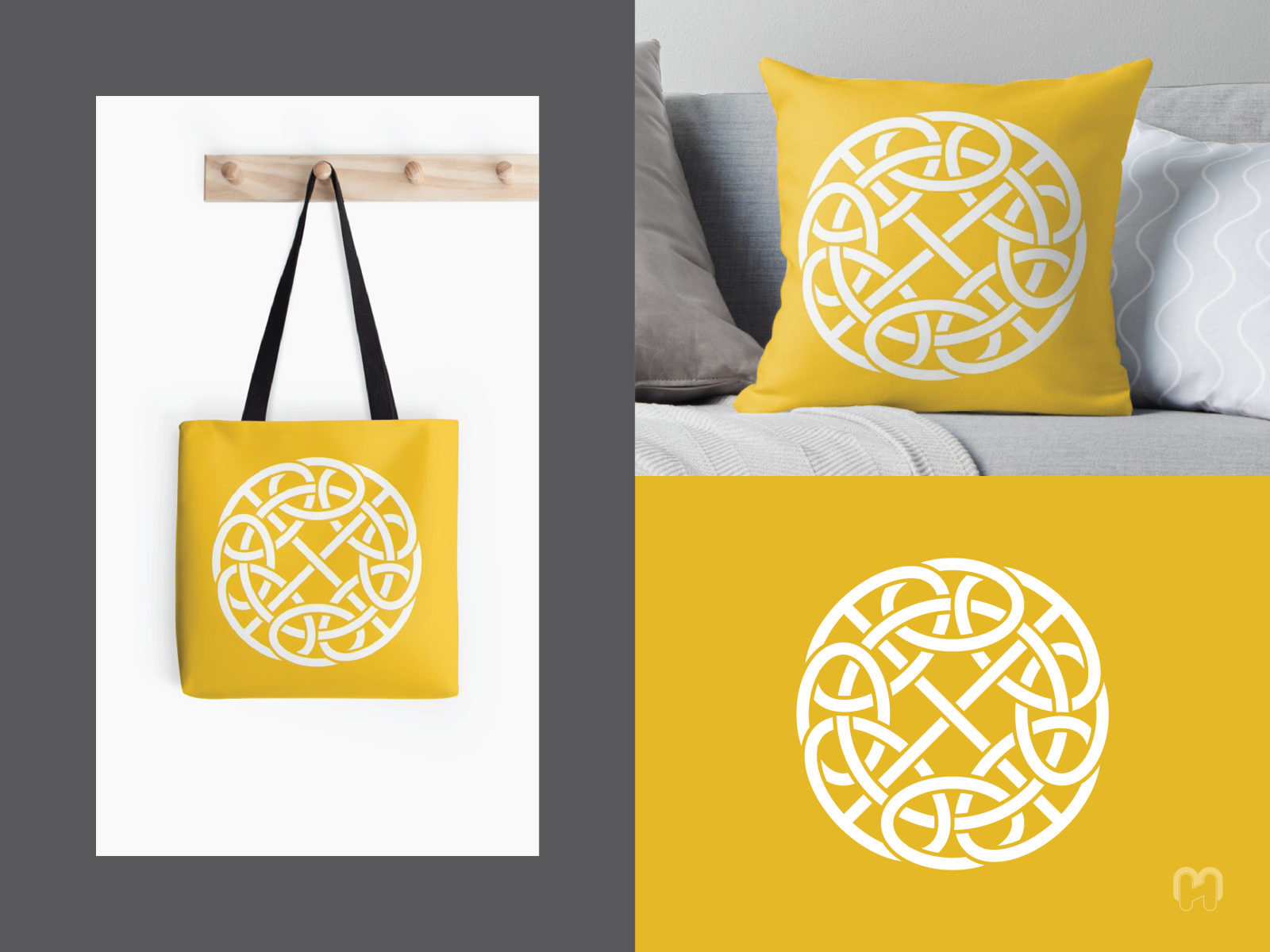 Celtic Logo Design on mockups by Ivana Mundja on Dribbble